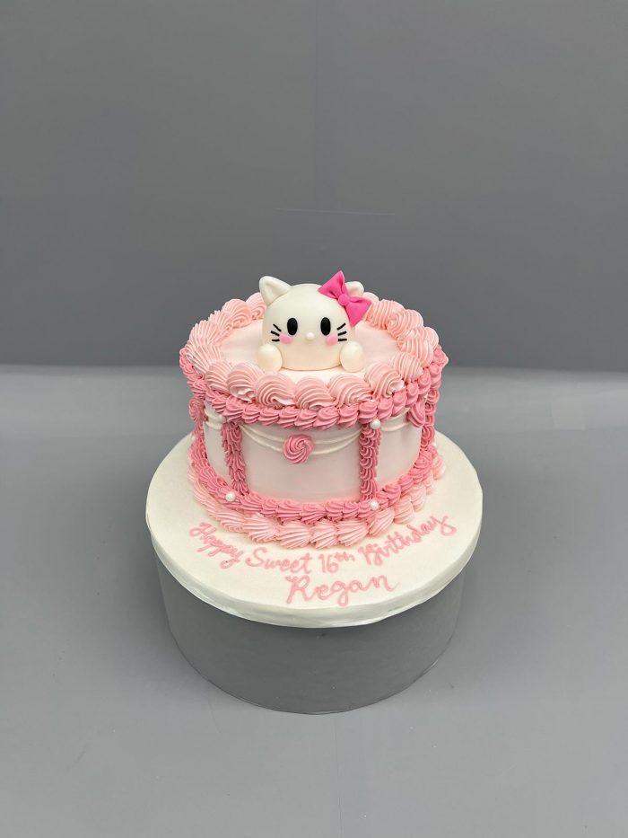 Hello Kitty Pink Birthday Cake - Mississauga & Vaughan | Just Temptations