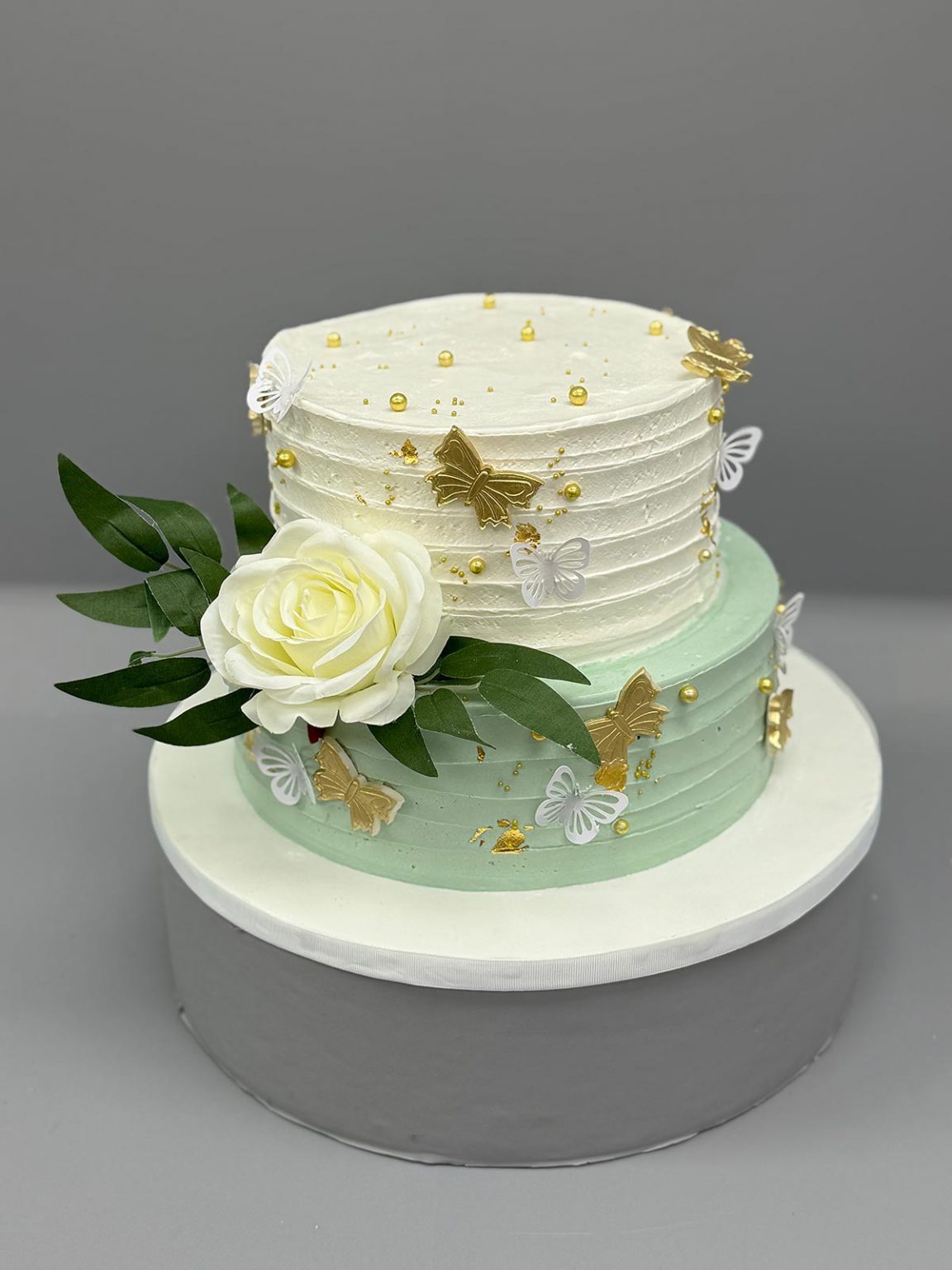 Botanical Beauty Birthday Cake - Mississauga & Vaughan | Just Temptations